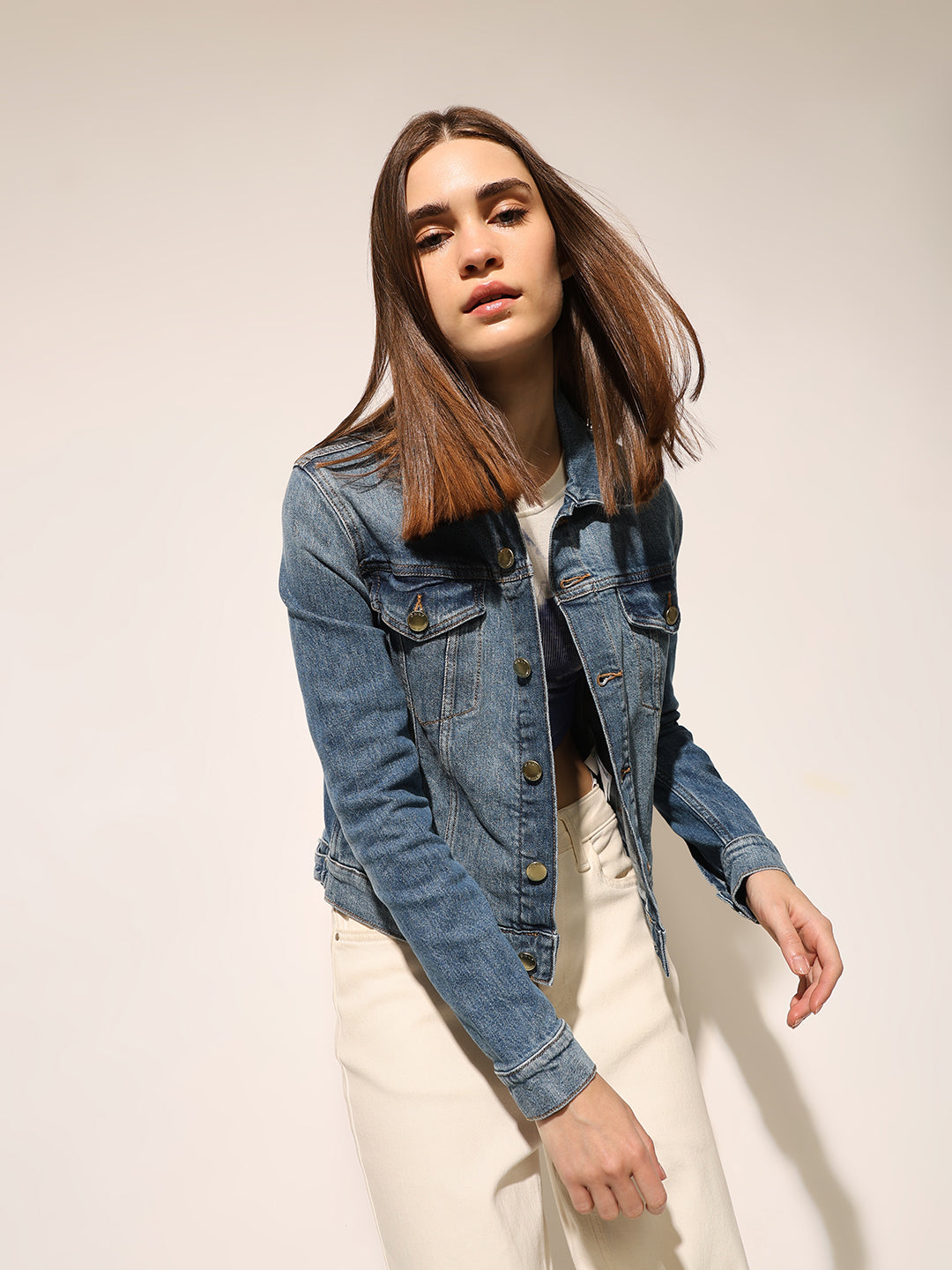 ONLY Blue Denim Jacket