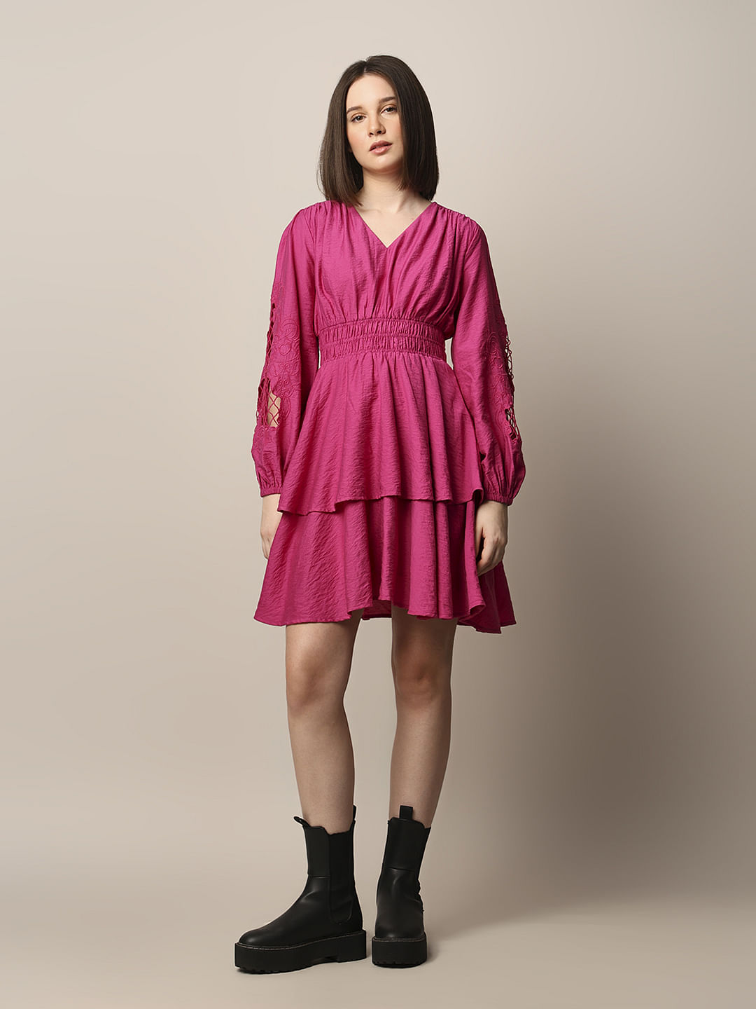 Buy Stylish Fit and Flare Dresses for Women Online | ONLY